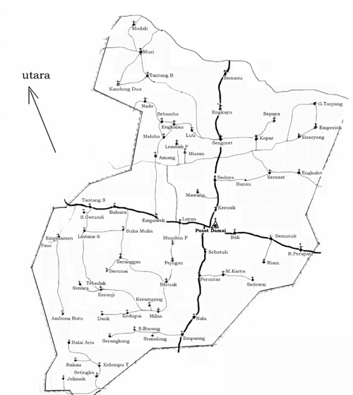 Sekarang (2010) wilayah Paroki Pusat Damai meliputi hampir seluruh ...